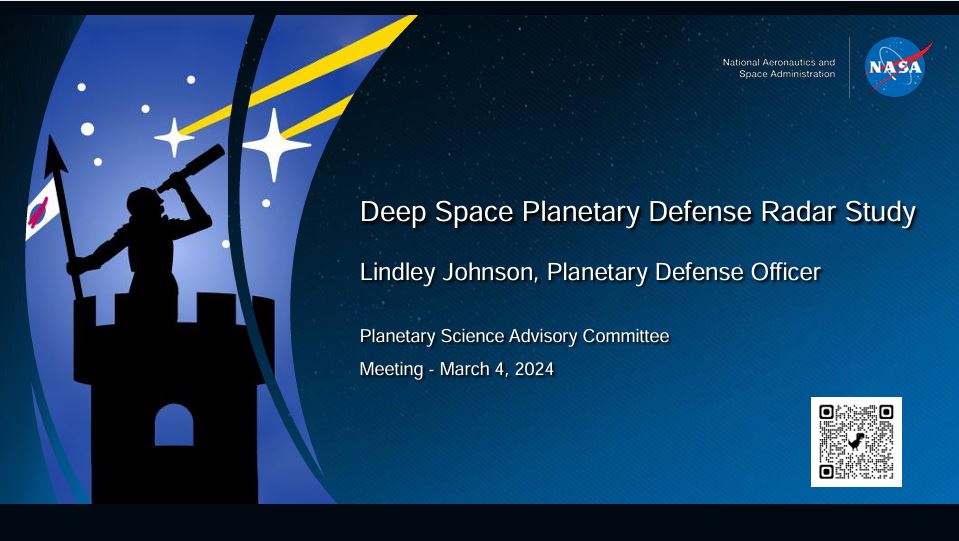 Planetary Science Advisory Committee - NASA Science