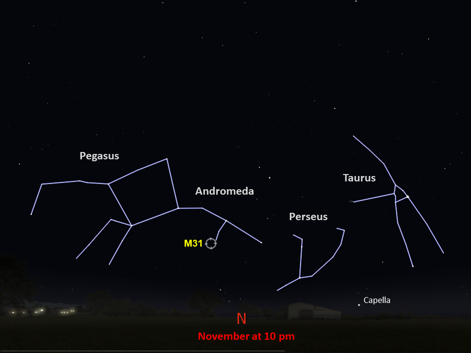 M31 Star Chart - Southern Hemisphere - NASA Science