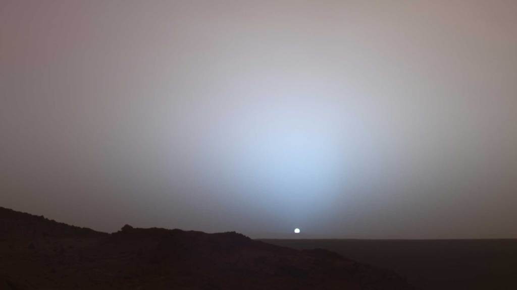What Do Sunrises and Sunsets Look Like on Mars?