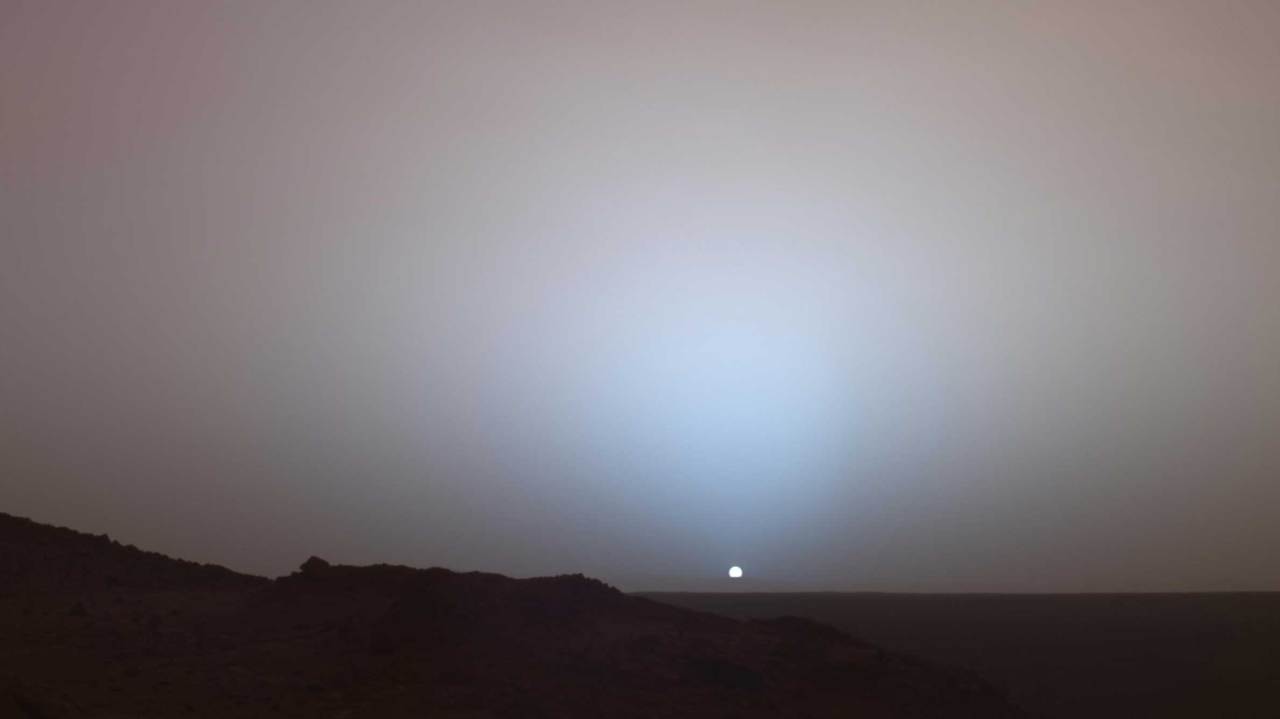 What Do Sunrises and Sunsets Look Like on Mars?
