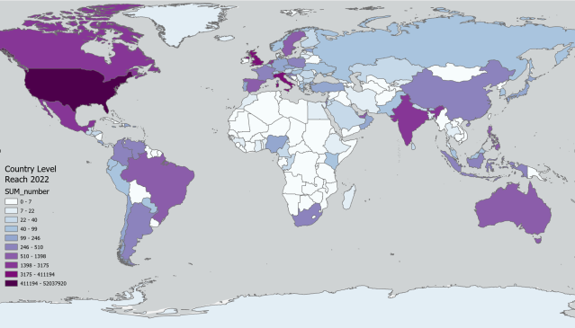 Science Activation Reach Map - NASA Science