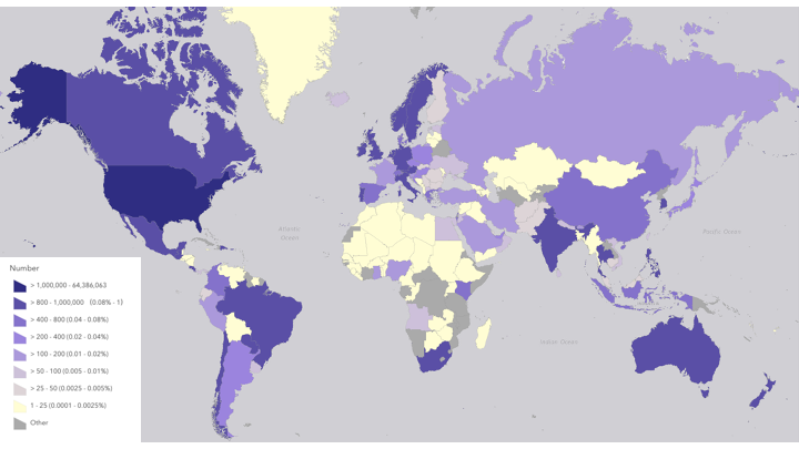 Science Activation Reach Map - NASA Science