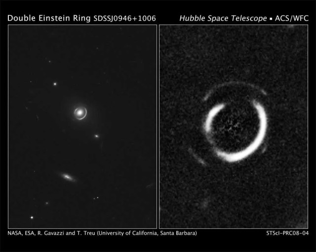 NASA - Hubble Finds Rare Double Ring in Space - NASA Science