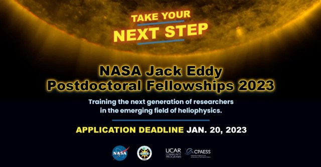 Applications Now Open for the NASA Jack Eddy Postdoctoral Fellowships - NASA Science