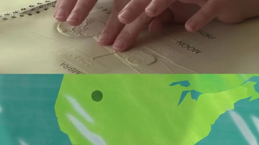 NASA's Braille Book - Getting a Feel for Solar Eclipses - NASA Science