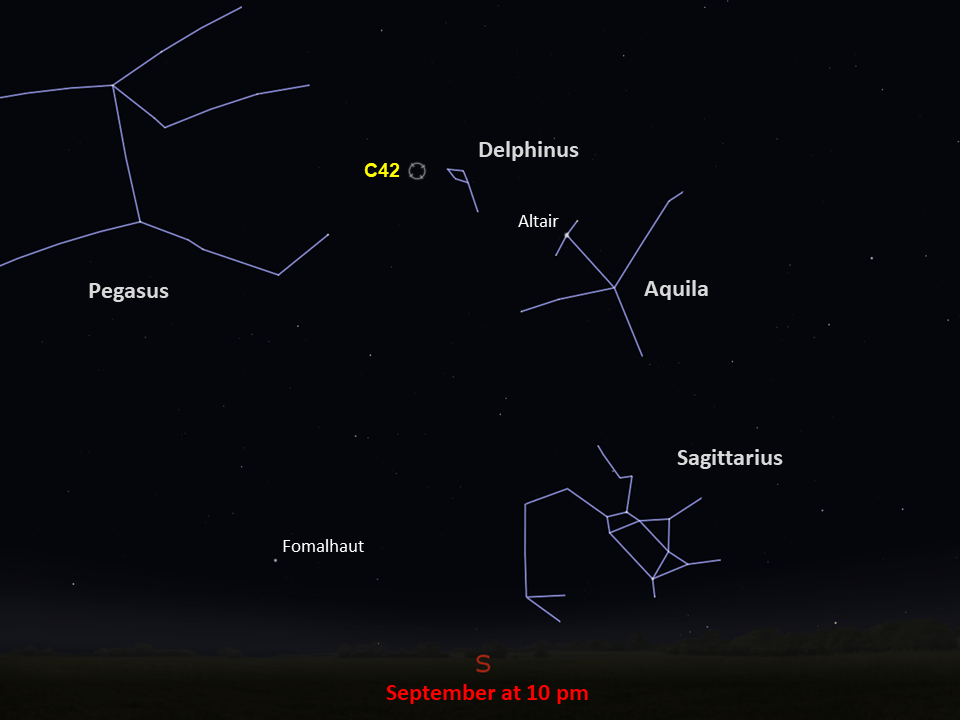 C42 Annotated Sky Map