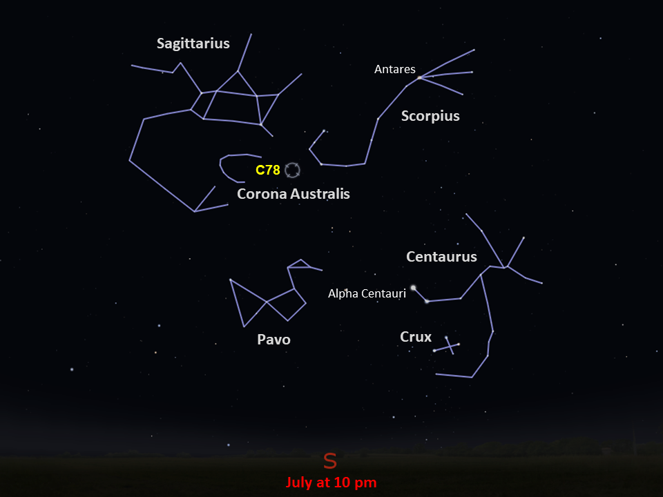 Old C78 Star Chart, delete