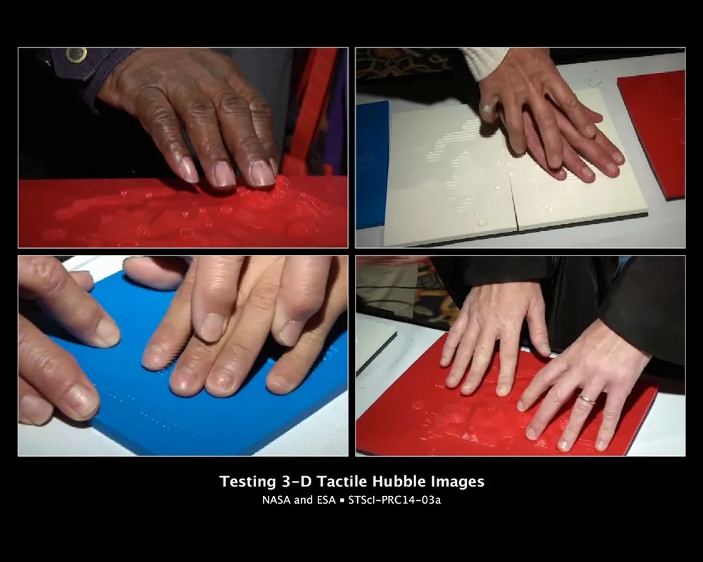 Hubble Images Become Tactile 3-D Experience for the Blind - NASA Science