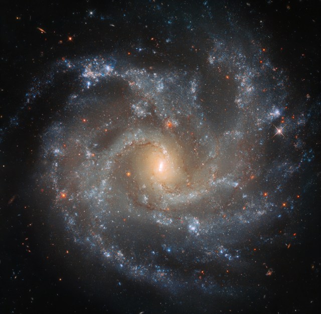 Hubble Spots Galaxy’s Dramatic Details