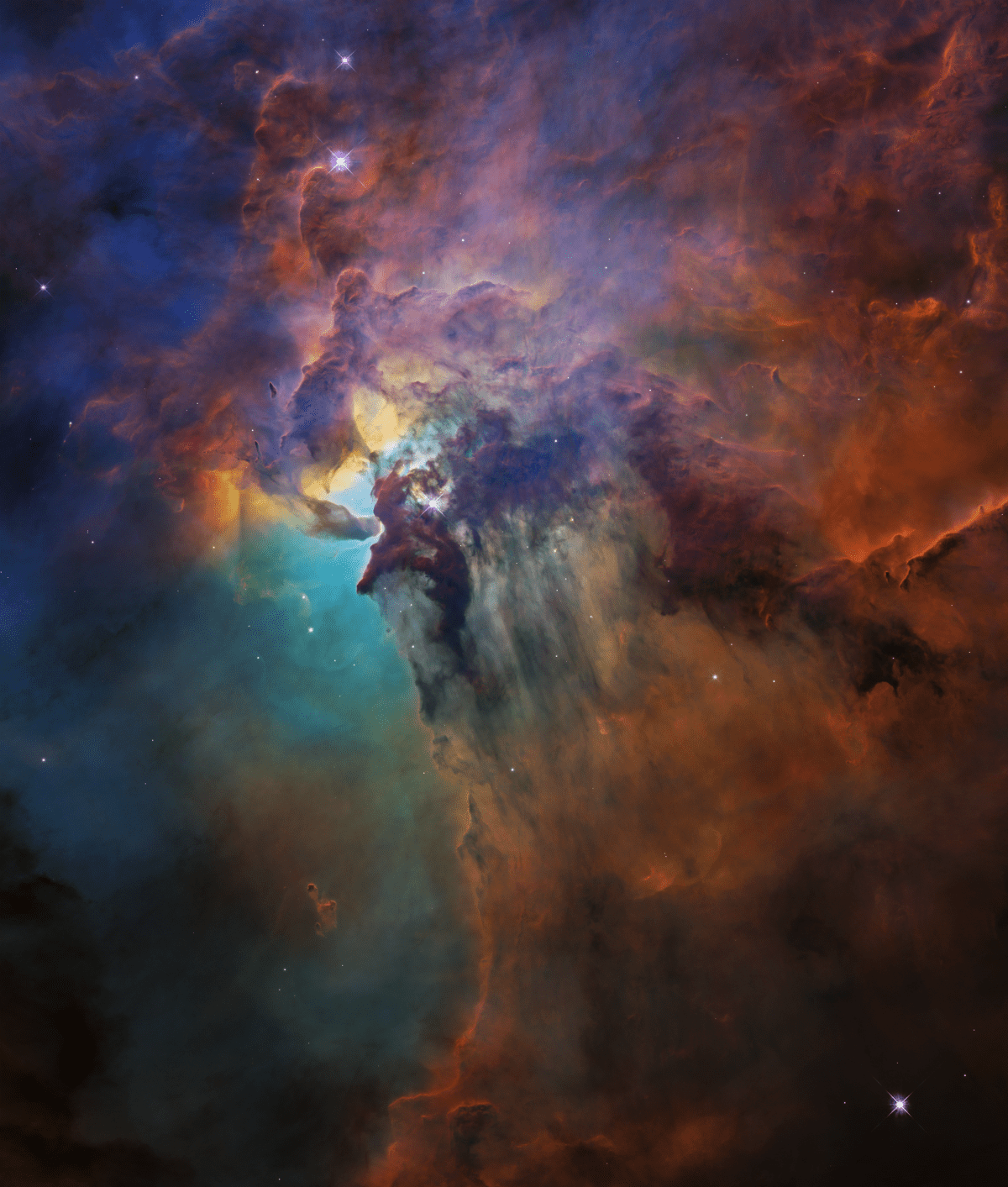 Lagoon Nebula (Visible-light View) - NASA Science