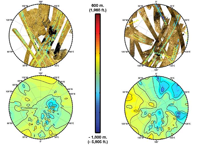 Cassini Shapes First Global Topographic Map of Titan - NASA Science