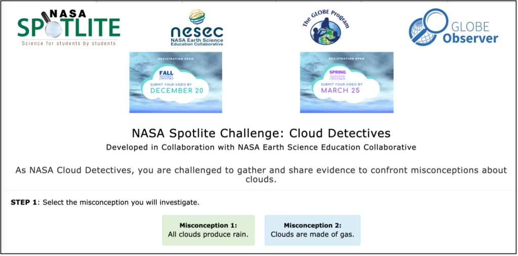 Registration Now Open for a New NASA Spotlite Challenge: Cloud ...