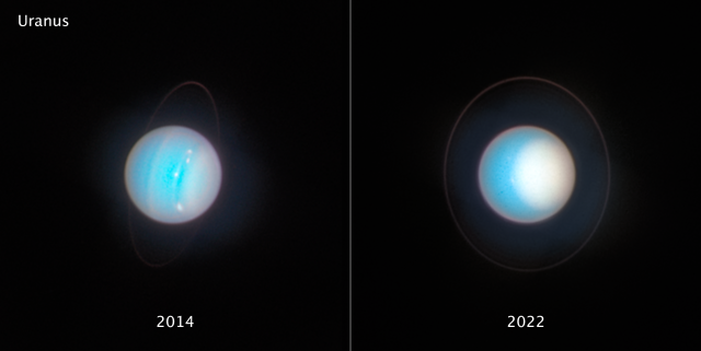 Hubble Monitors Changing Weather and Seasons at Jupiter and Uranus ...