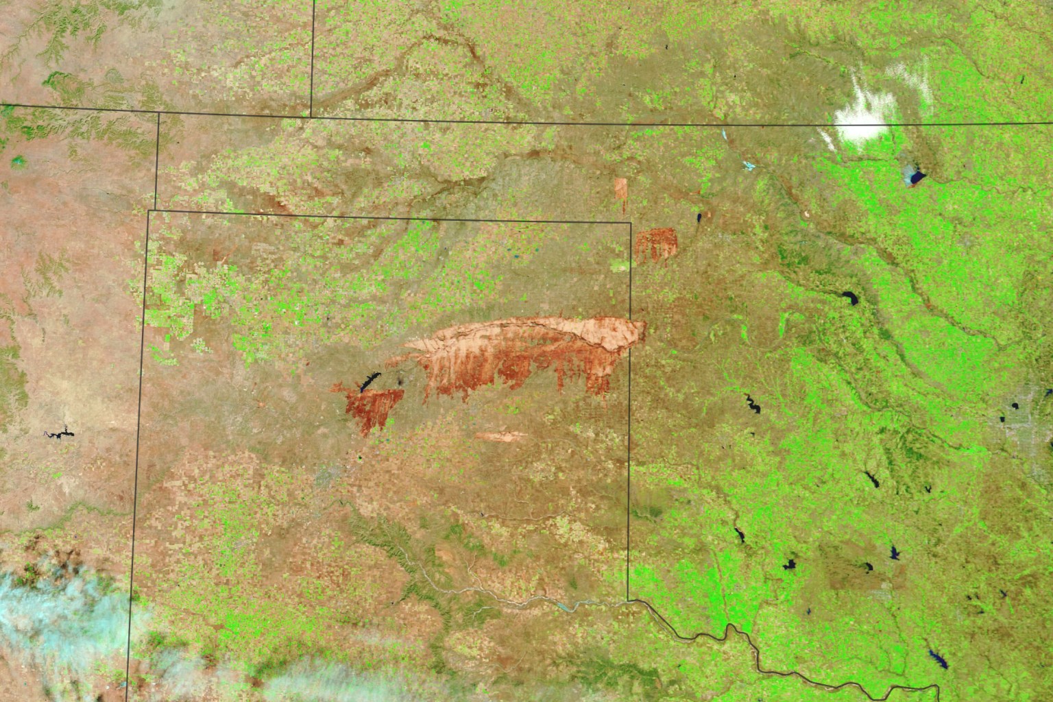 Fires Char Cattle Country