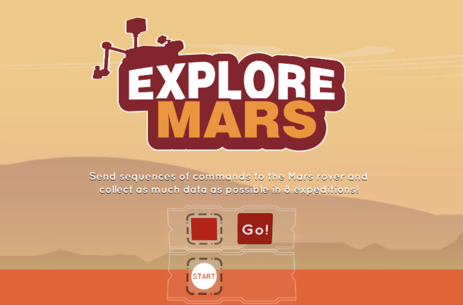 Explore Mars: A Mars Rover Game - NASA Science