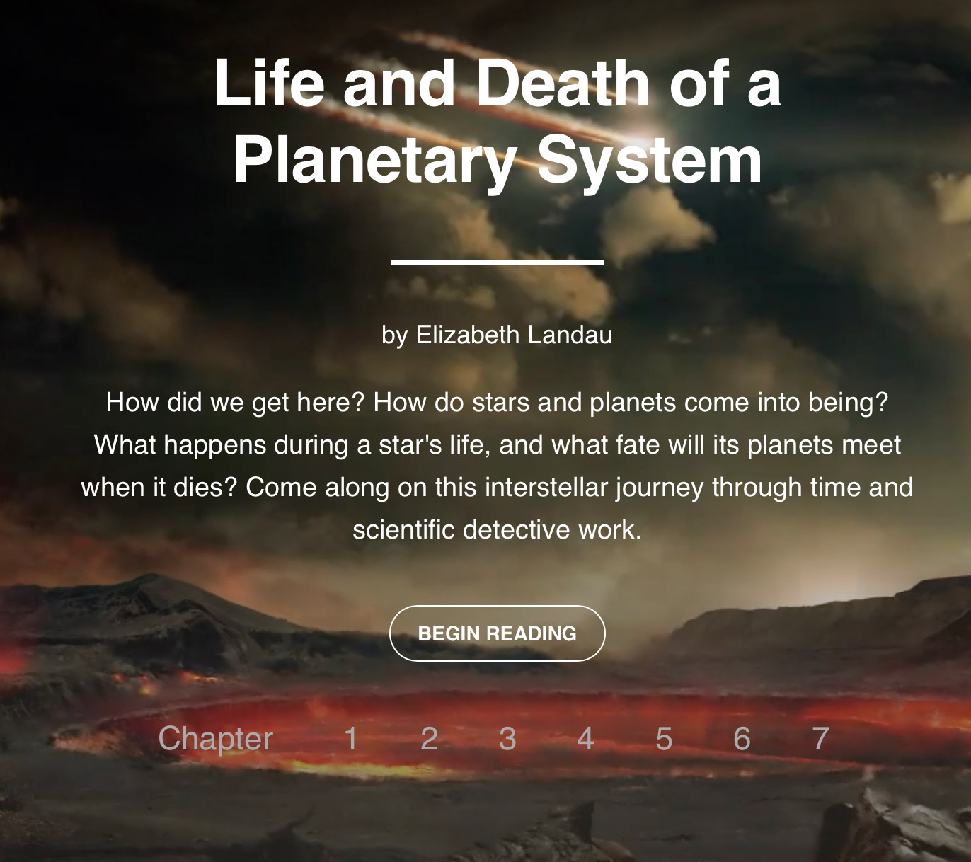 Life and Death of Planetary System - NASA Science