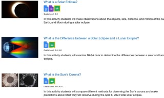 My NASA Data Eclipse Resources - NASA Science