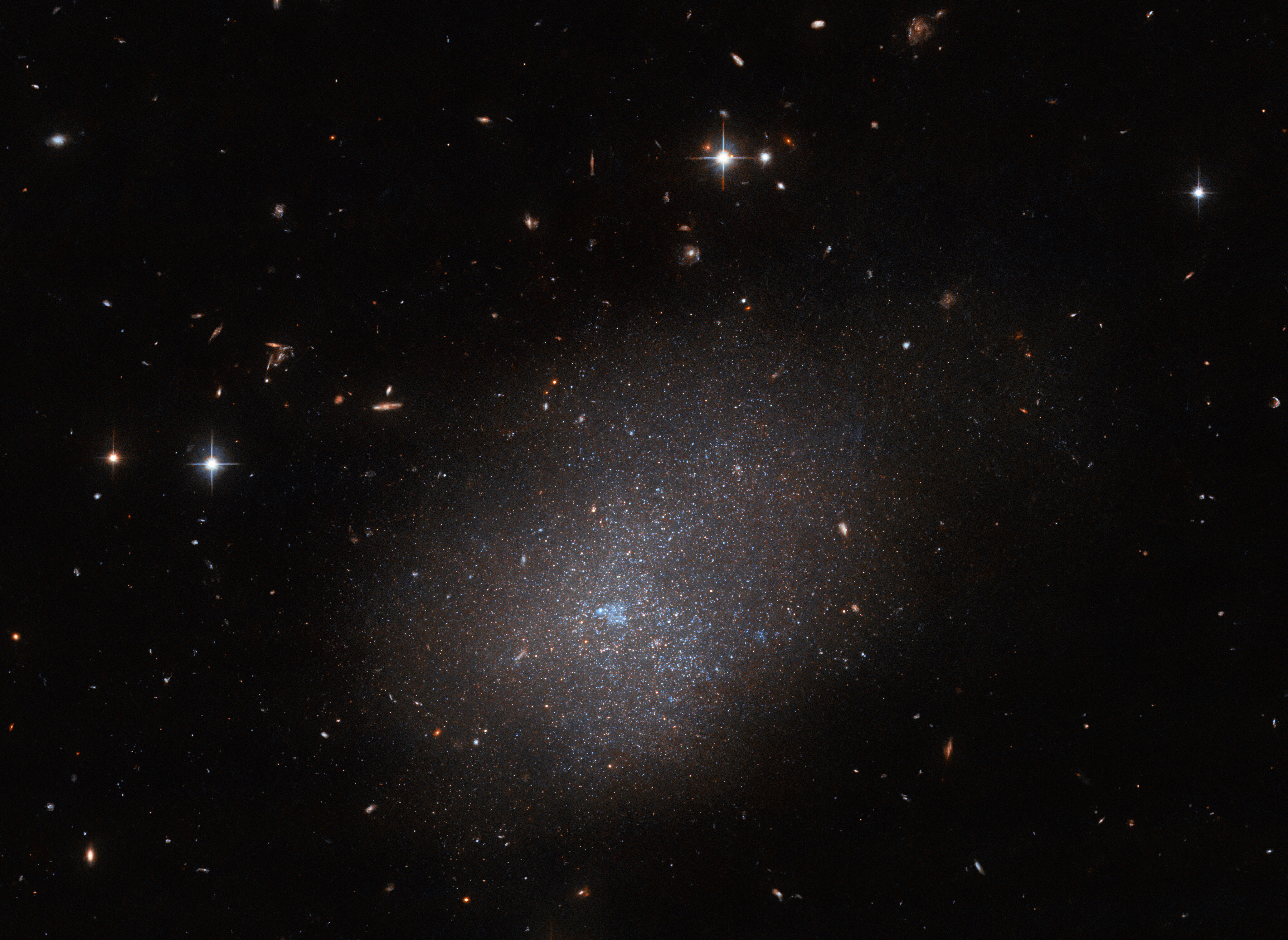 Hubble Sees a Sparkling Neighbor Galaxy - NASA Science