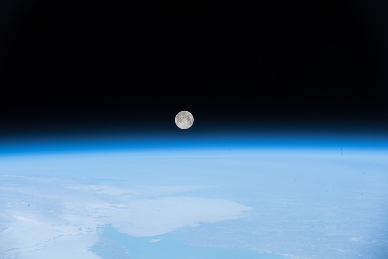Full Moon Over Newfoundland - NASA Science