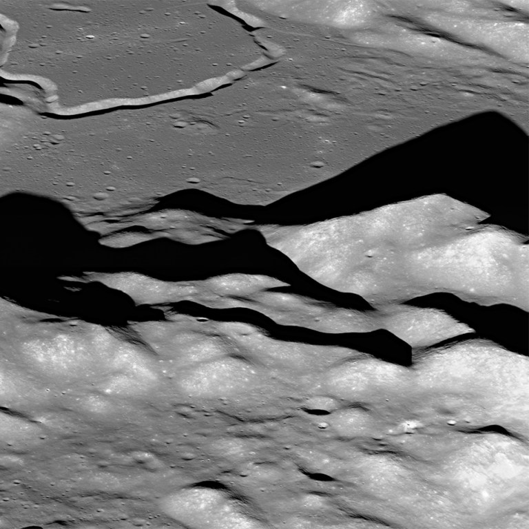 Soaring Over Lunar Mt. Hadley