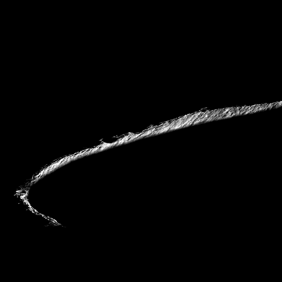 Shackleton Crater's Illuminated Rim & Shadowed Interior - NASA Science