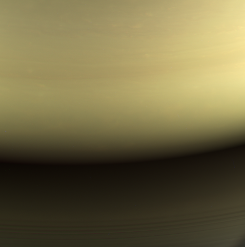 Impact Site: Cassini's Final Image - NASA Science