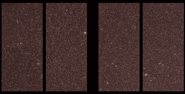Kepler First Light Image: 2 CCD Modules - NASA Science