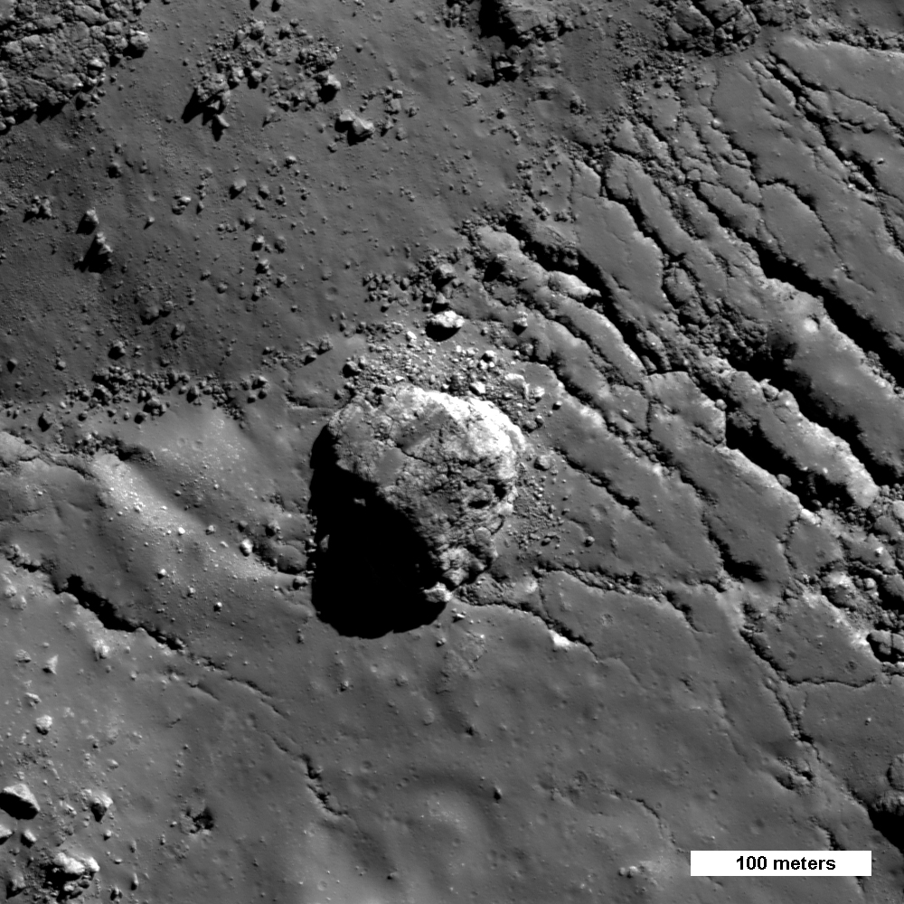 Tycho Crater's Central Peak on the Moon - NASA Science