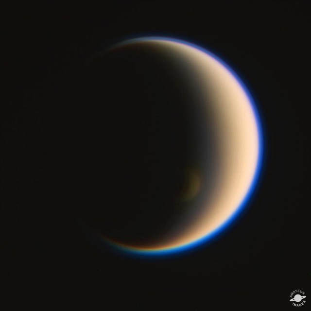 Crescent Titan by Jason Major - NASA Science