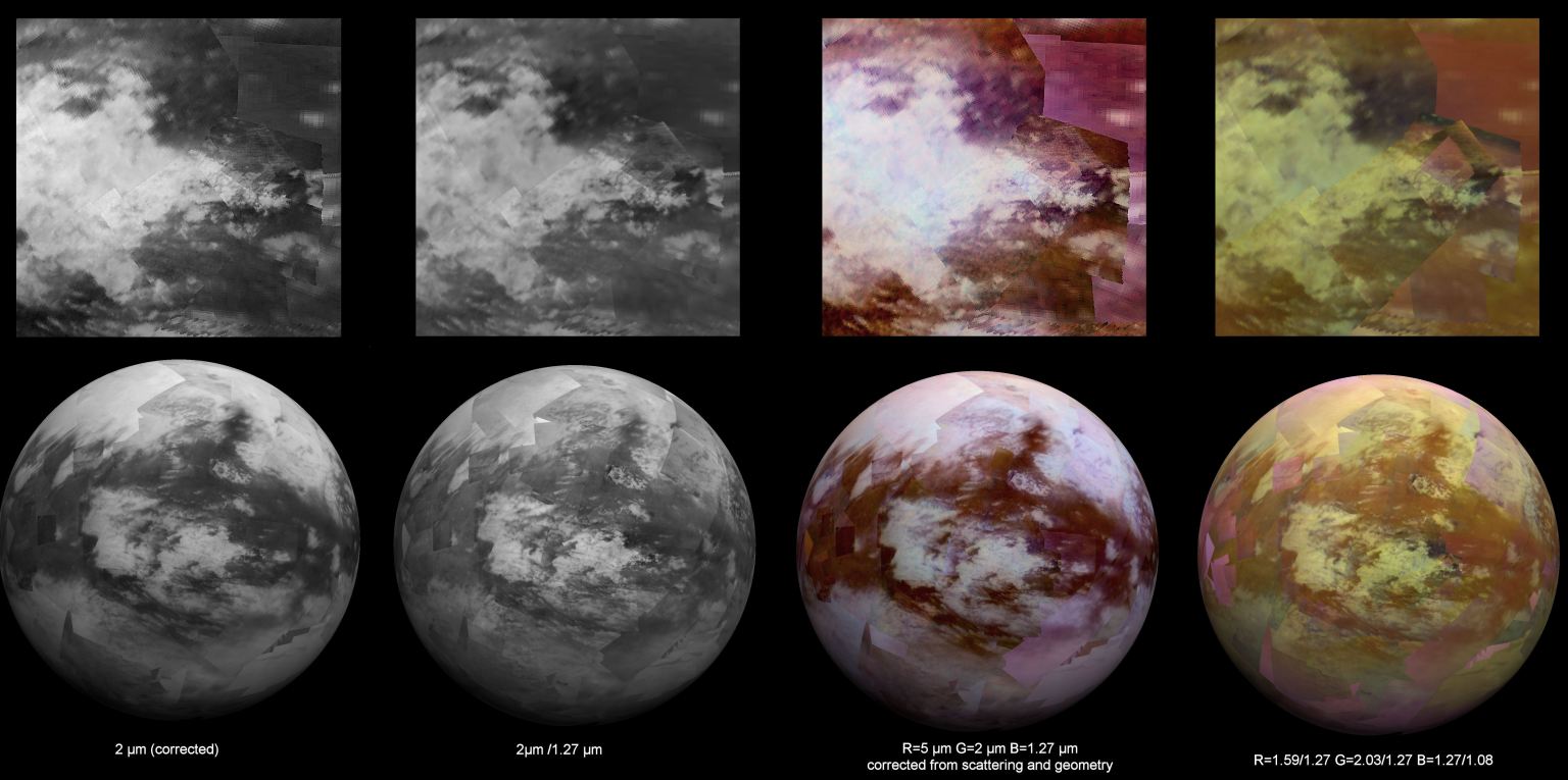 Working Toward 'Seamless' Infrared Maps of Titan - NASA Science