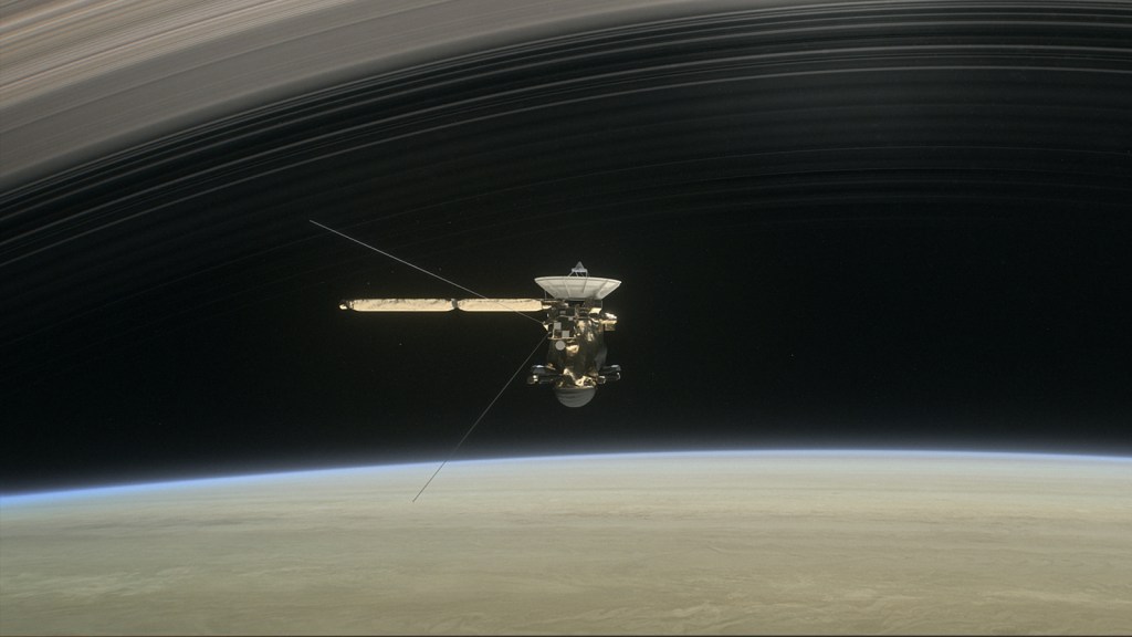 Ring Crossing (Illustration) - NASA Science