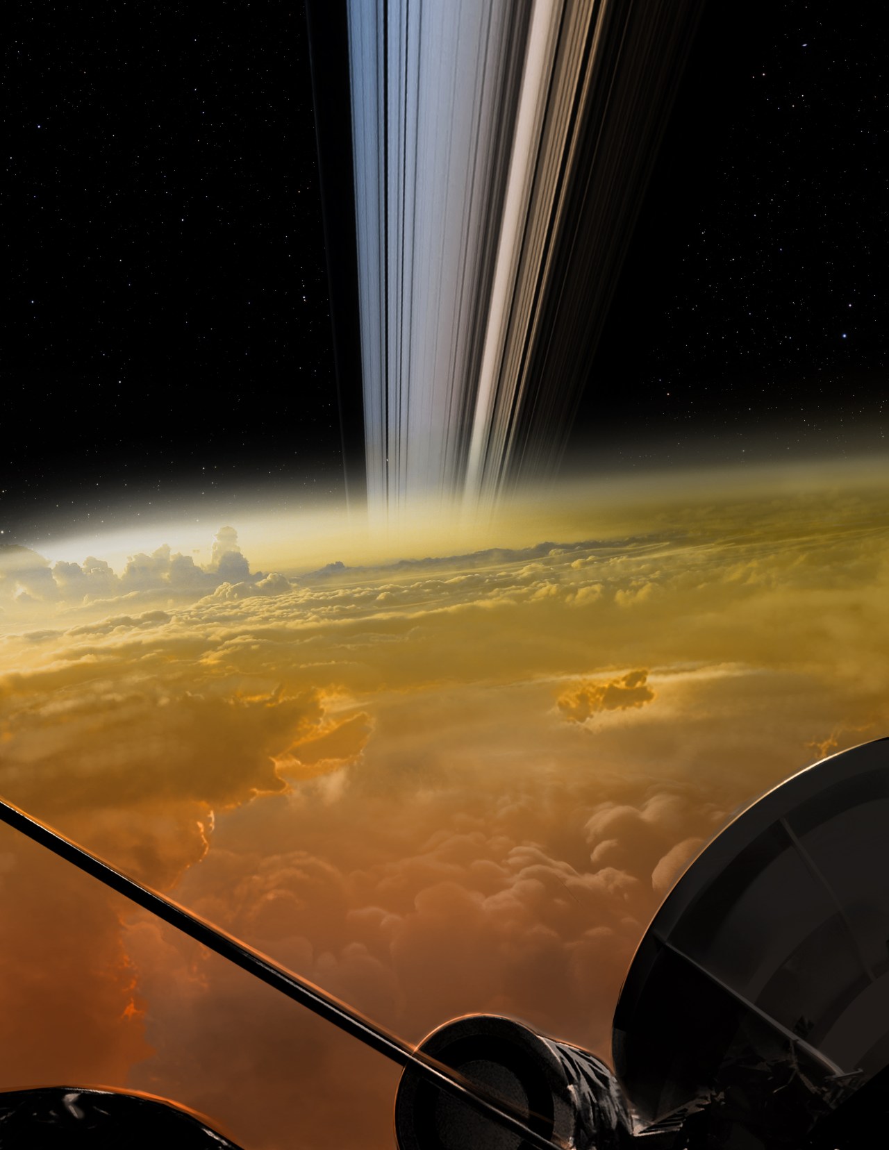 Cassini Grand Finale Concept - NASA Science