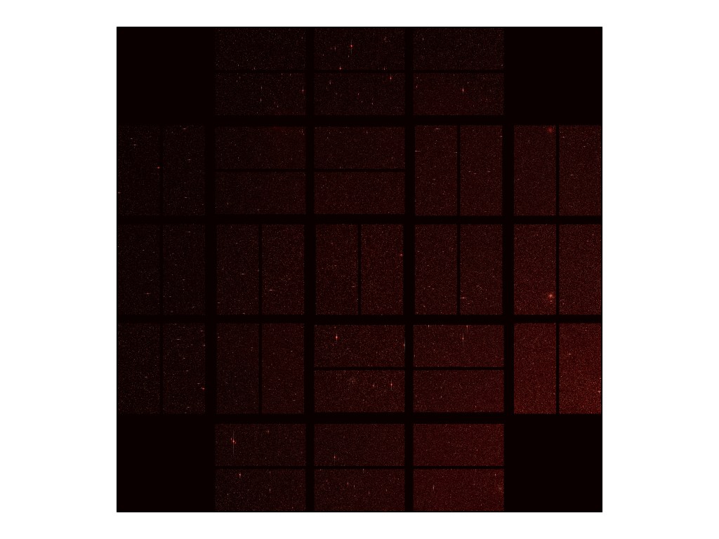 Full Focal Plane Image (First Light for Kepler Photometer) - NASA Science