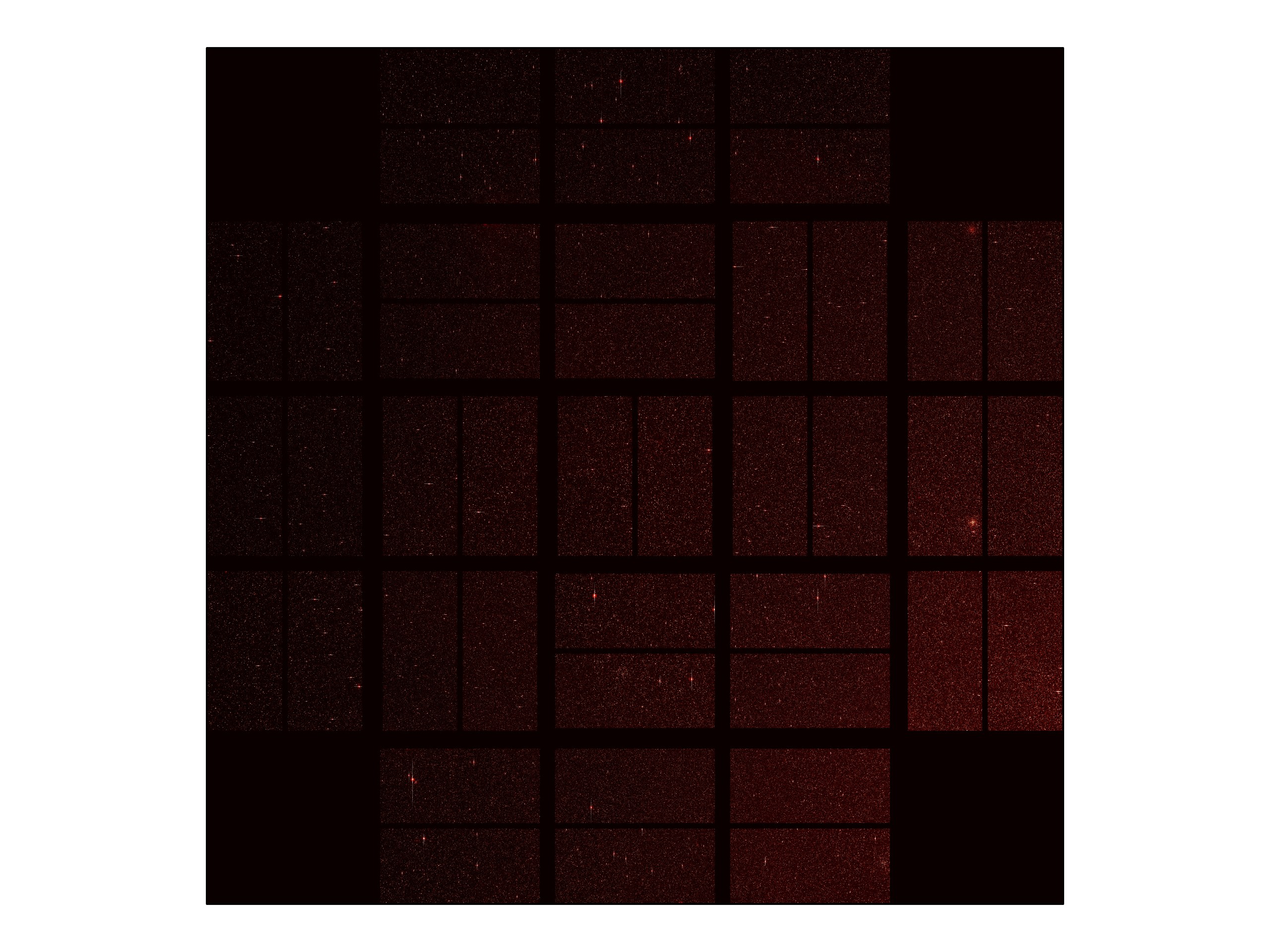 Full Focal Plane Image (First Light for Kepler Photometer) - NASA Science