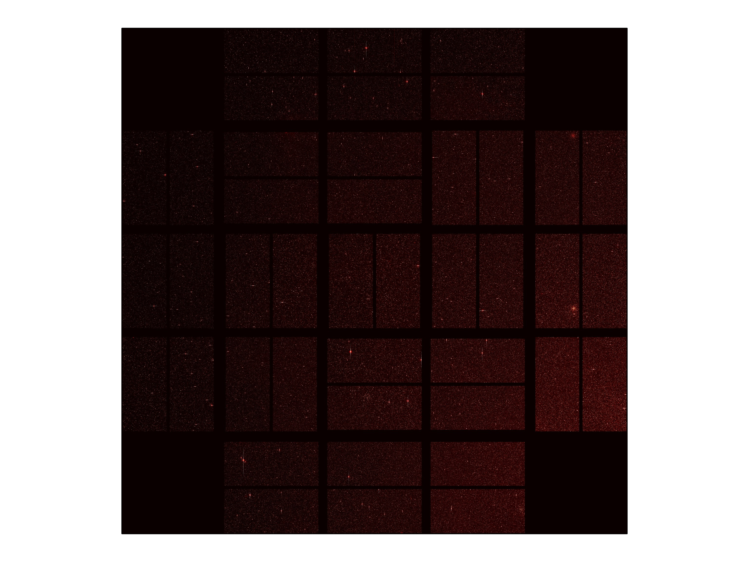 Full Focal Plane Image (First Light for Kepler Photometer) - NASA Science