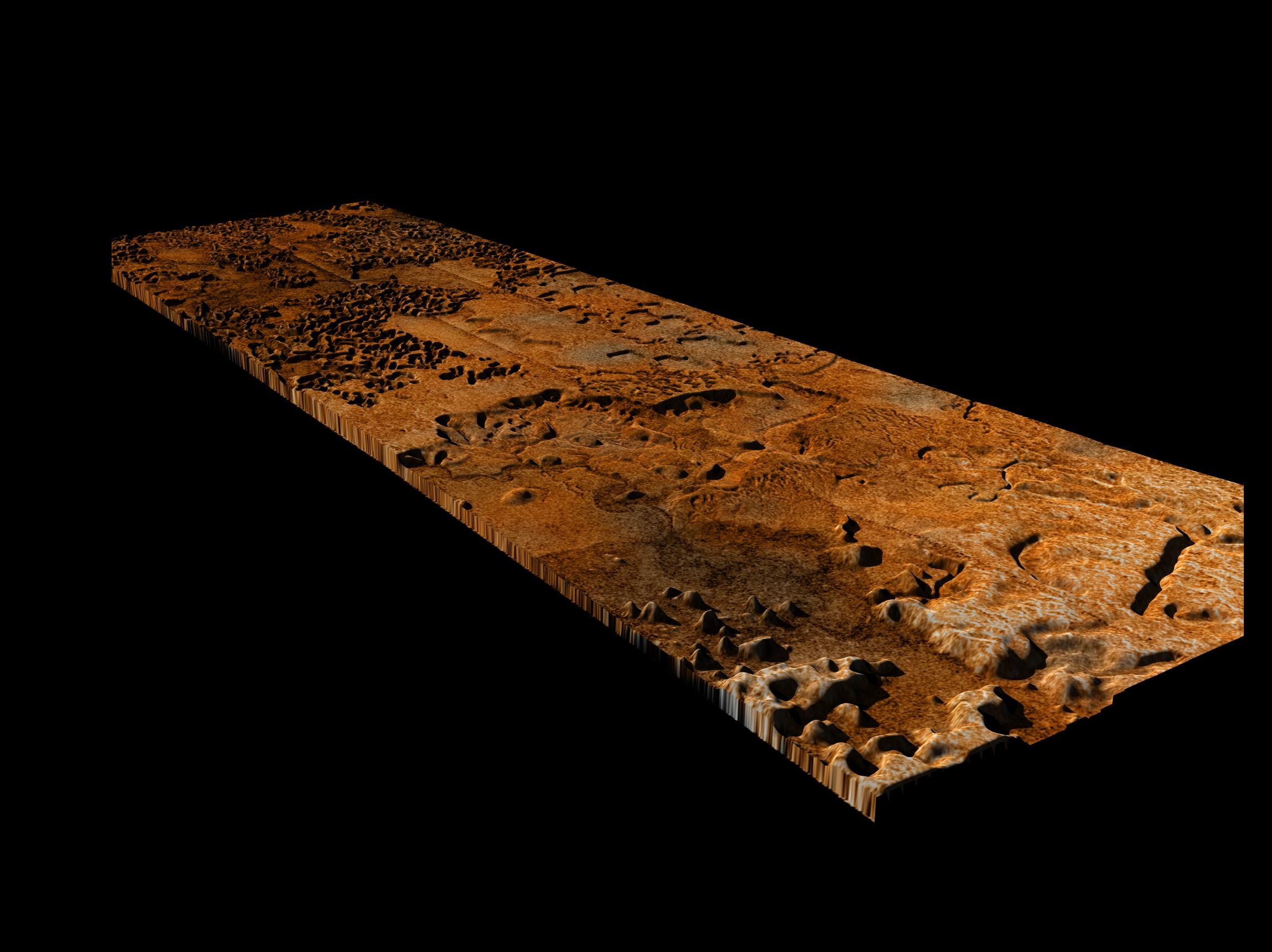 Sikun Labyrinthus, an Artistic View - NASA Science