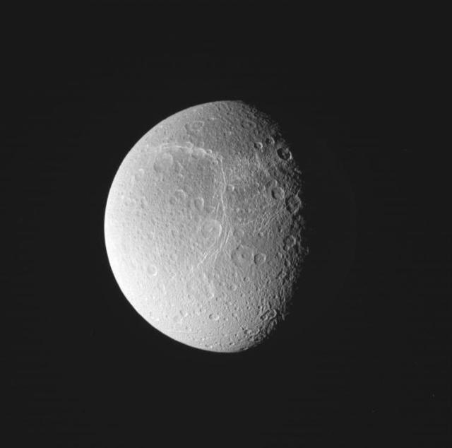 Dione Raw Image I, Sept. 3, 2010 - NASA Science