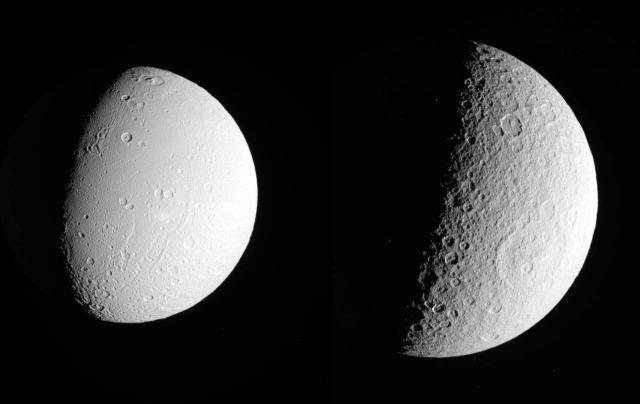 Road-Tripping by Dione and Rhea - NASA Science