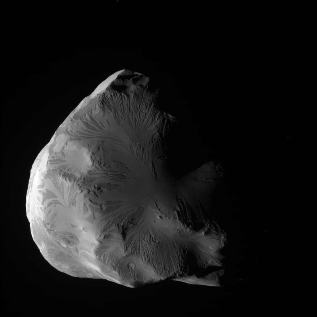 Helene, Close up - NASA Science