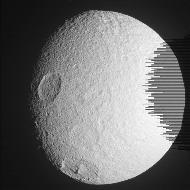 Tethys Portrait (Raw Image) - NASA Science
