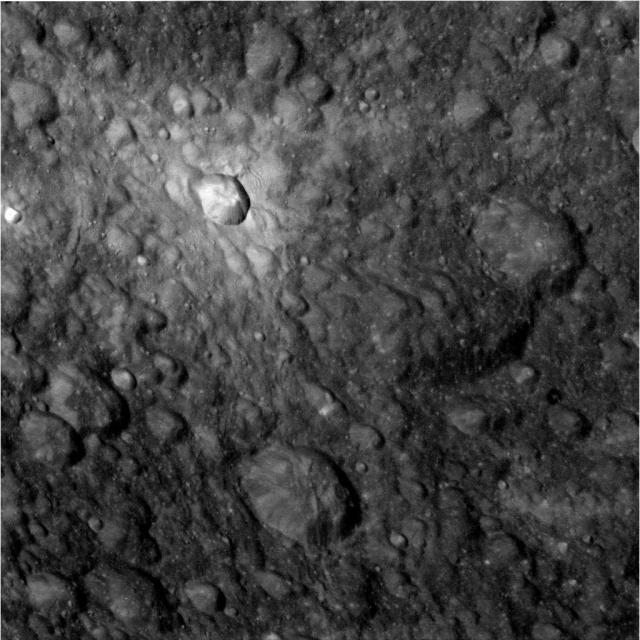 Bright Bits on Dione (Raw Image) - NASA Science