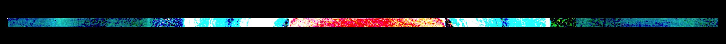 Infrared Scan of Saturn and its Rings