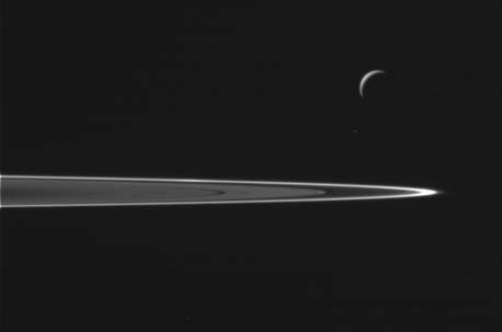 Enceladus (raw image 1) - NASA Science