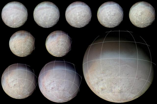 Color Sequence of Triton Approach Images - NASA Science
