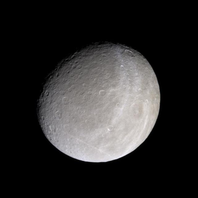 Rhea in Natural Color - NASA Science