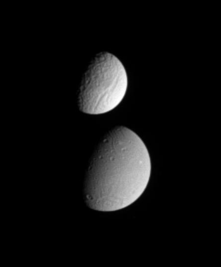 Tethys Meets Dione - NASA Science