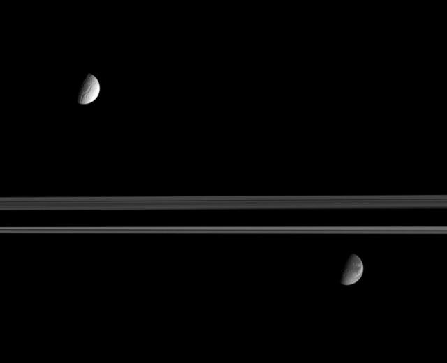 Moons with Separate Paths - NASA Science