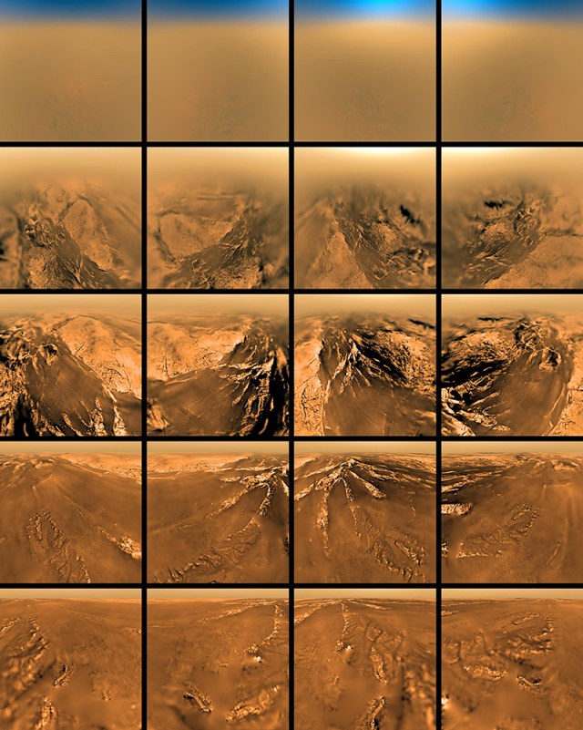 Views of Titan from Different Altitudes - NASA Science