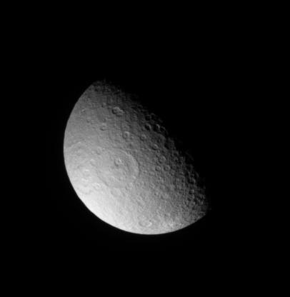 Soaring Over Rhea - NASA Science