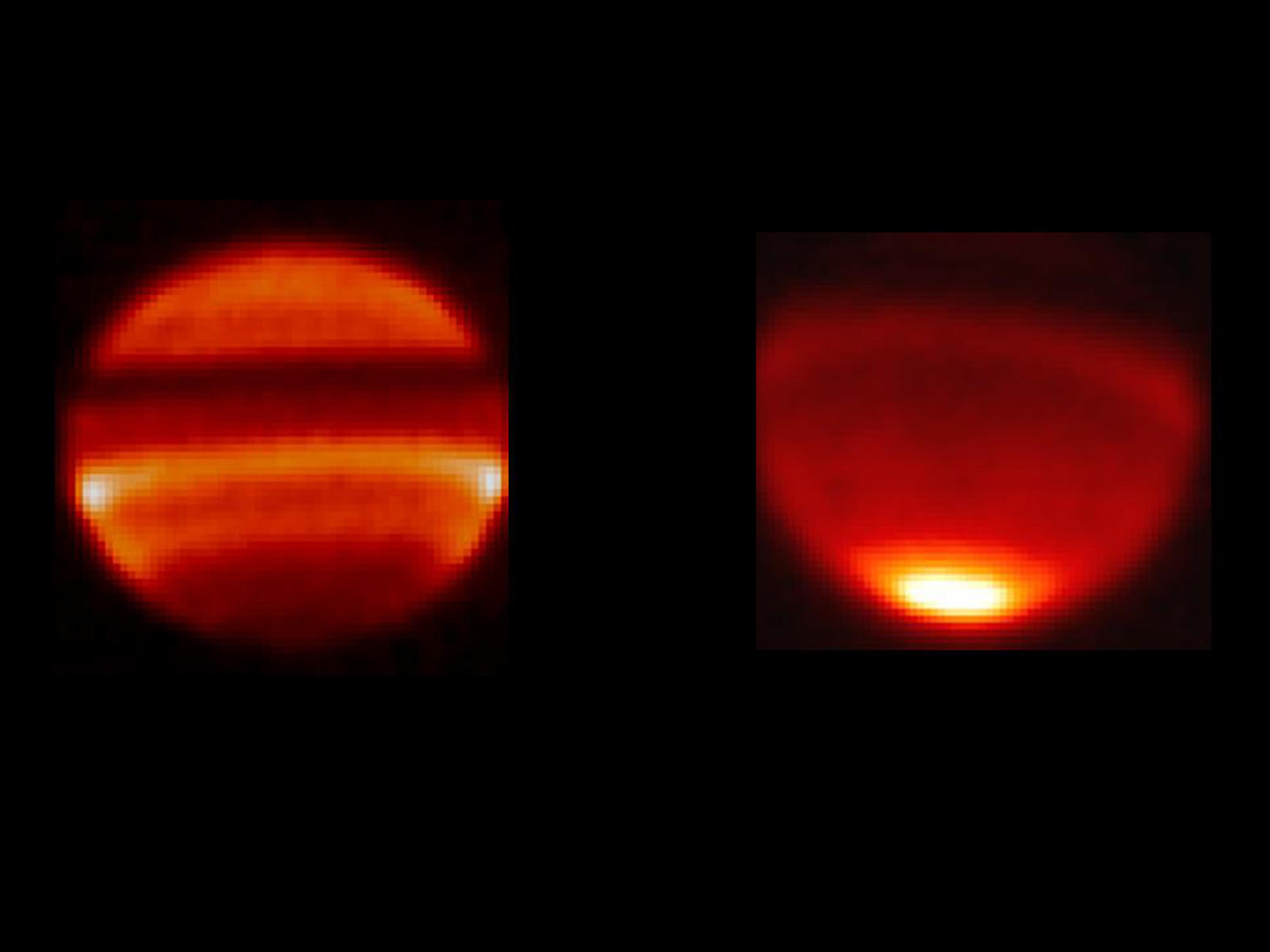 Saturn's Infrared Temperature Snapshot - NASA Science